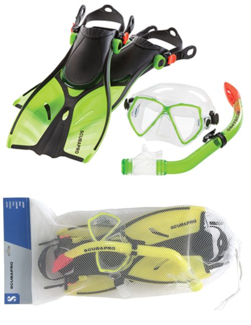 Combo Mini Vu Scubapro Para NiÑos Los Buzos Distribuidores